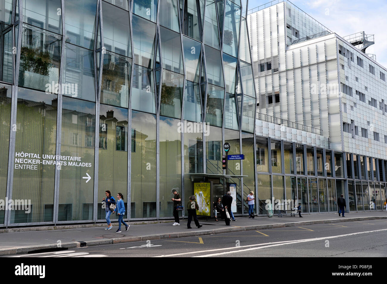 Necker Hospital - Paris - France Stock Photo - Alamy