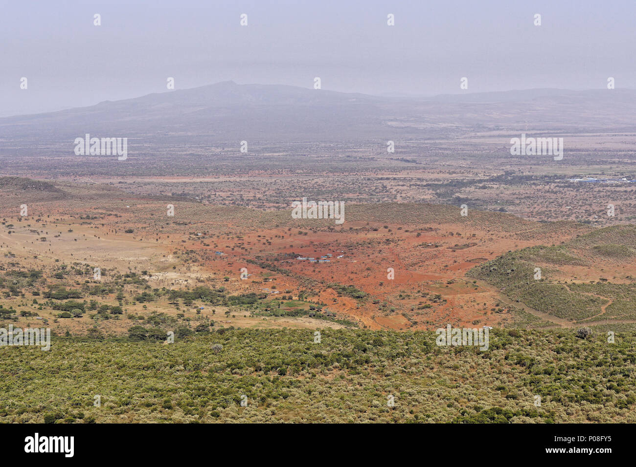 Great rift valley landscape in Kenya Stock Photo - Alamy