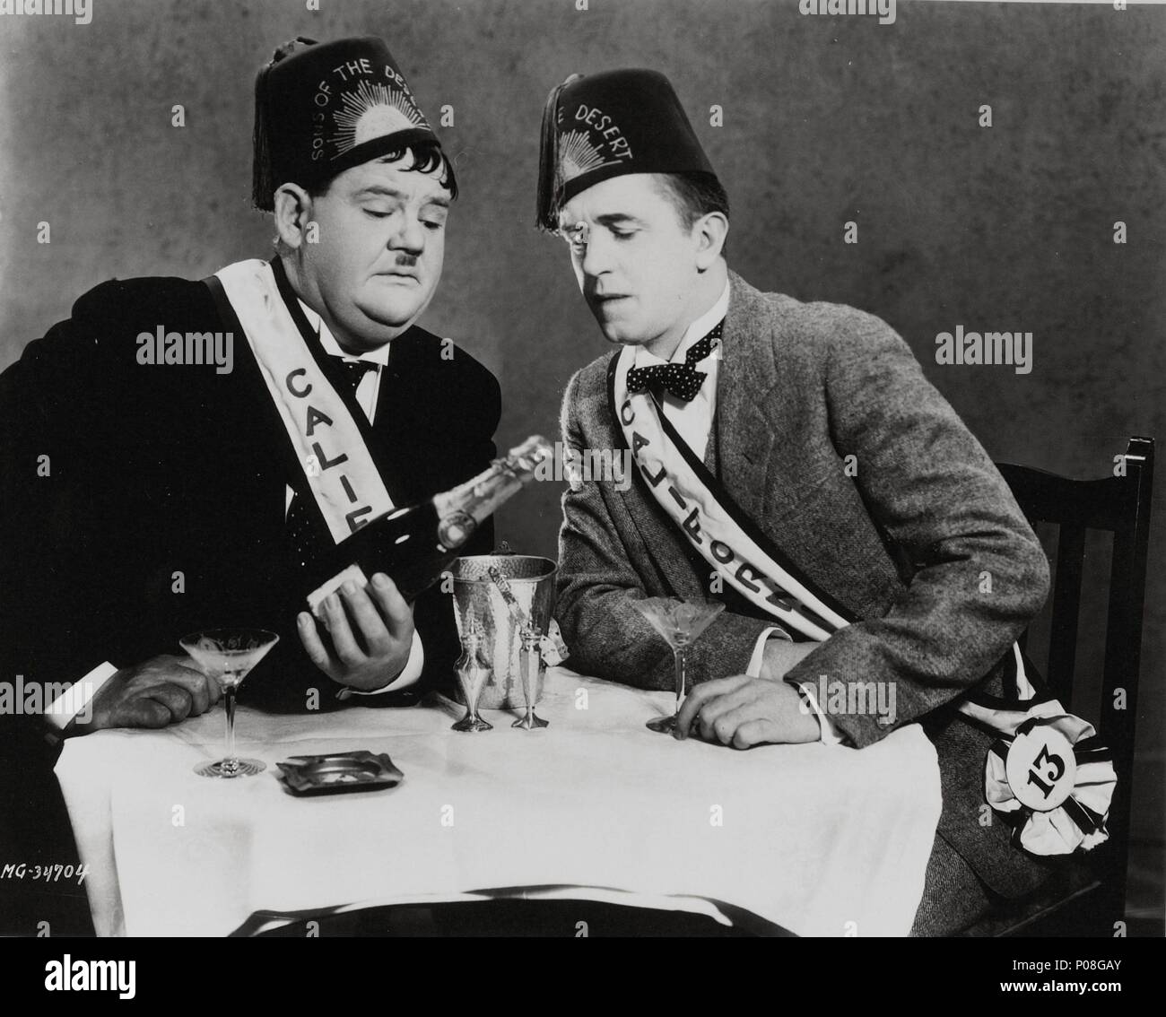 Original Film Title: SONS OF THE DESERT. English Title: SONS OF THE ...
