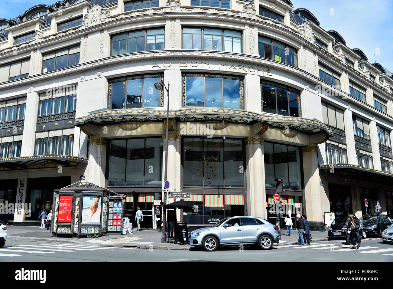 Le Bon Marché - Paris - France Stock Photo - Alamy