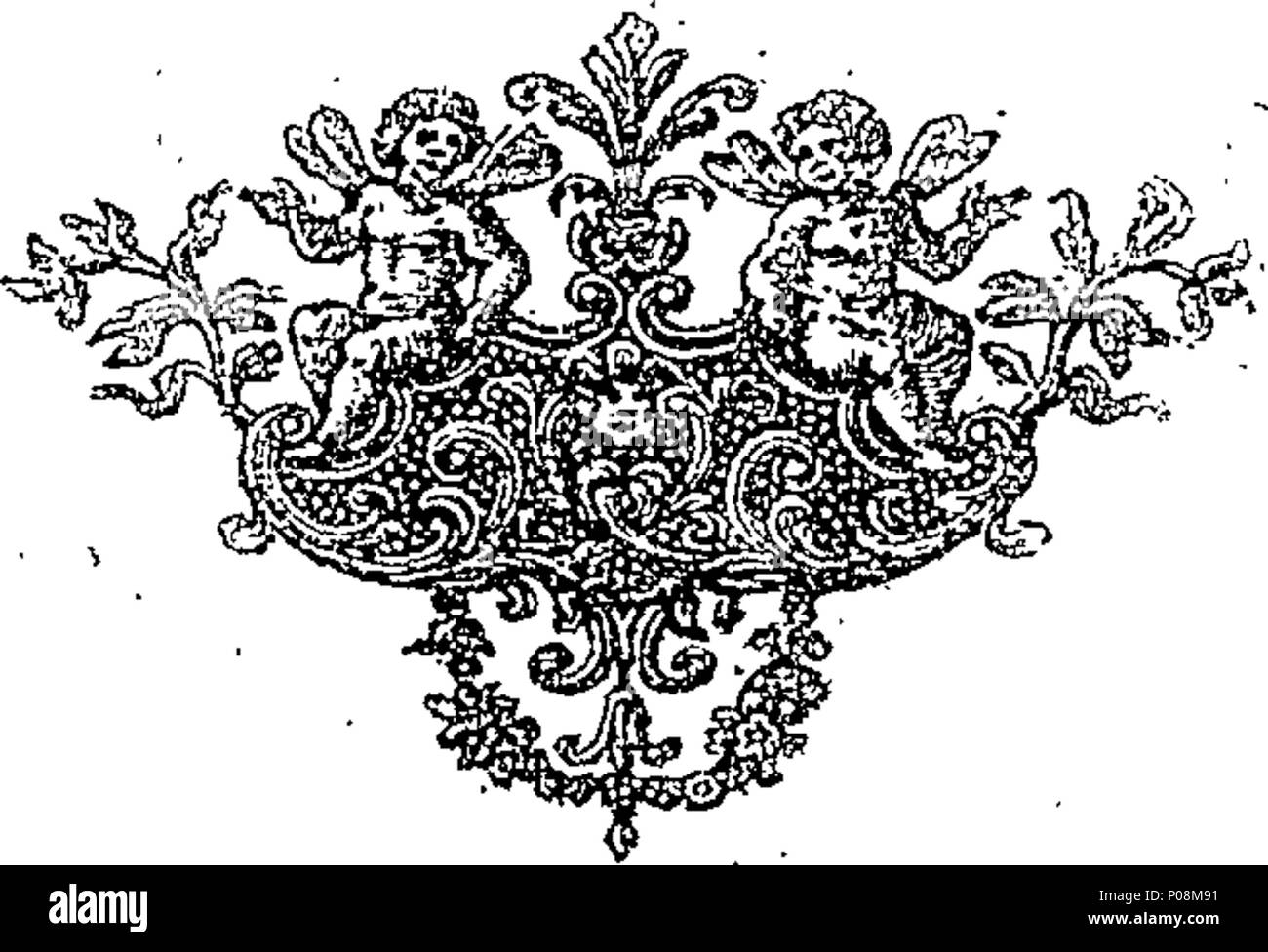 . English: Fleuron from book: A letter to the author of The ...