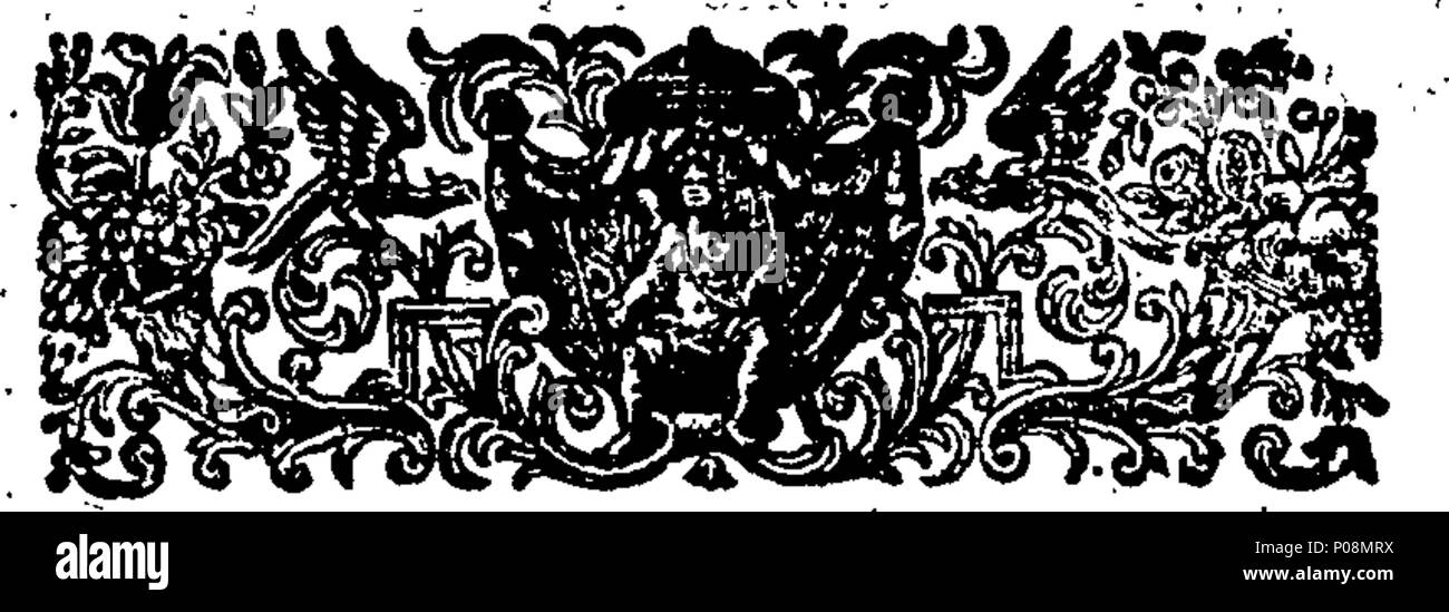 . English: Fleuron from book: A letter to the inhabitants of the ward ...