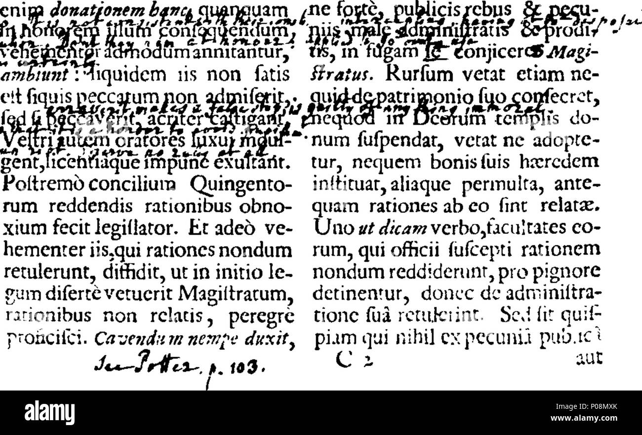 . English: Fleuron from book: Aischinou ho kata Ktesiphontos kai ...