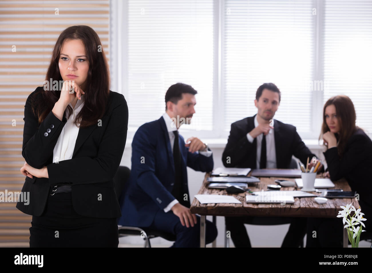 Colleagues office stressed hi-res stock photography and images - Alamy