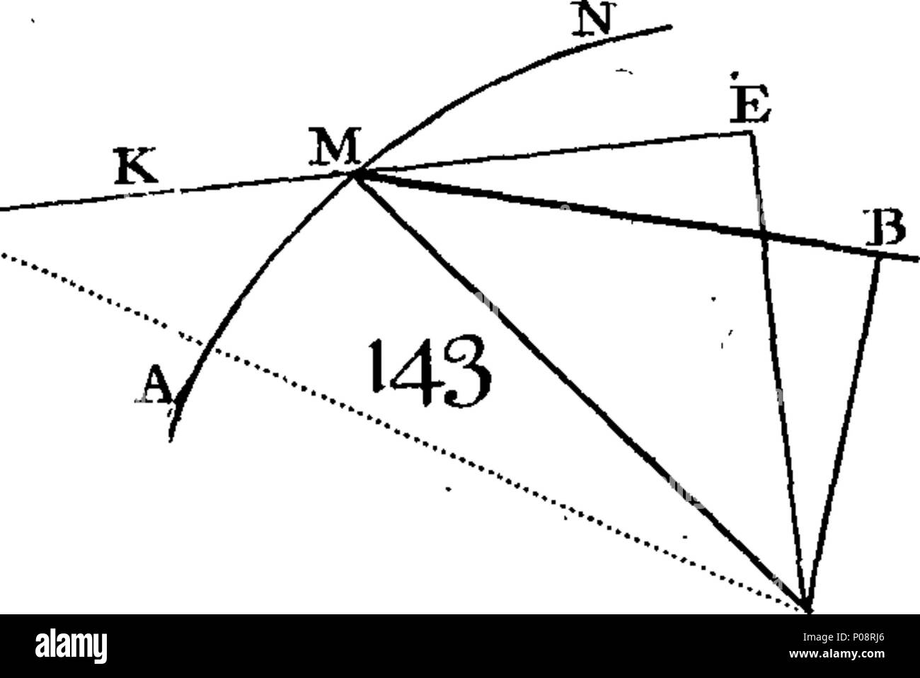 . English: Fleuron from book: A mathematical treatise: containing a ...