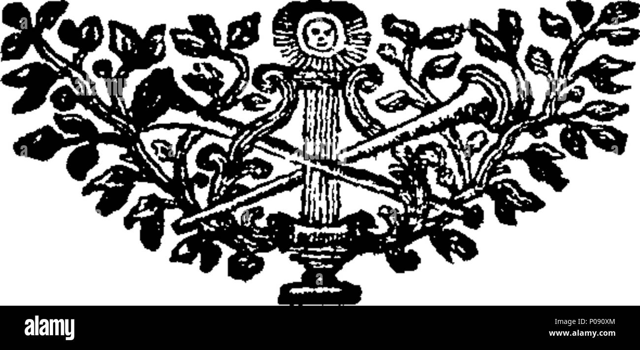 . English: Fleuron from book: A new battledore for Miss in her teens ...