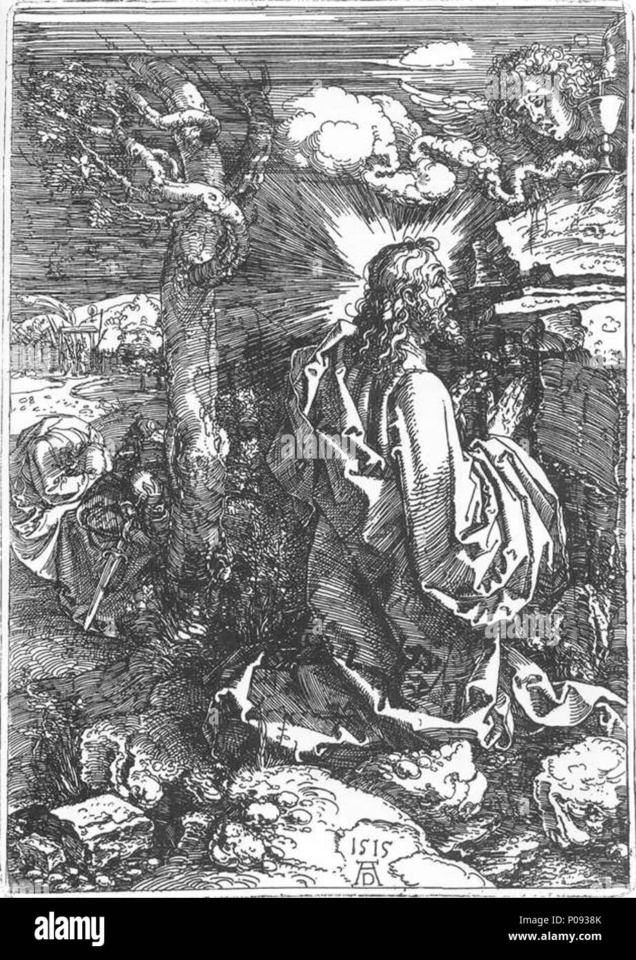 Garden gethsemane jesus Black and White Stock Photos & Images - Alamy