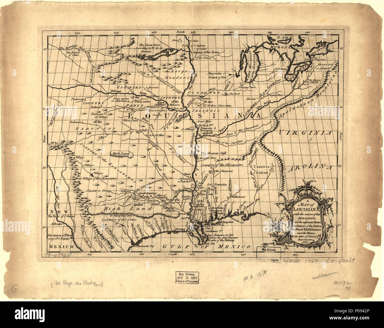 Virginia colony map hi-res stock photography and images - Alamy