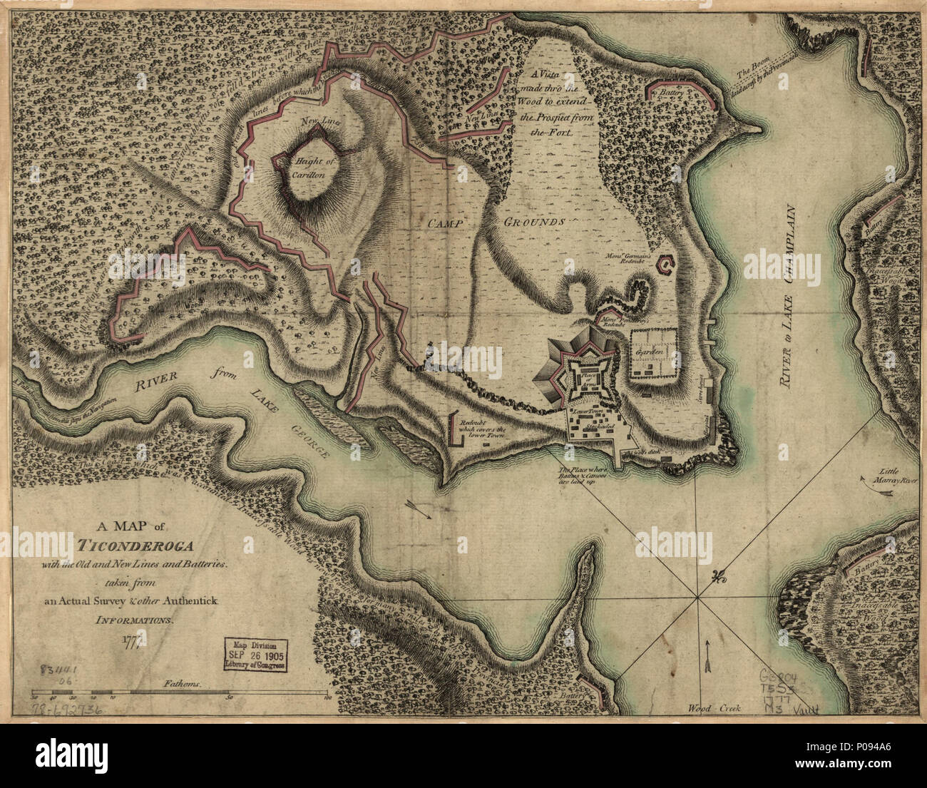 . English: Scale ca. 1:2,300. Hand colored. Relief shown by hachures ...