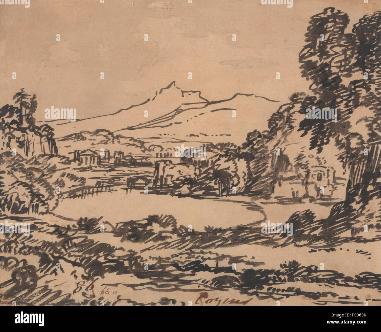 . Landscape with a Lake and Distant Mountain . circa 1750 277 Alexander ...