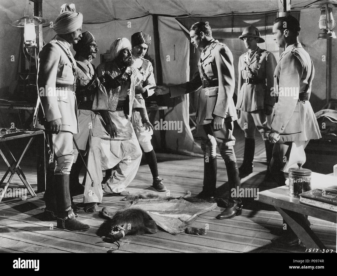 Original Film Title: THE LIVES OF A BENGAL LANCER. English Title: THE ...