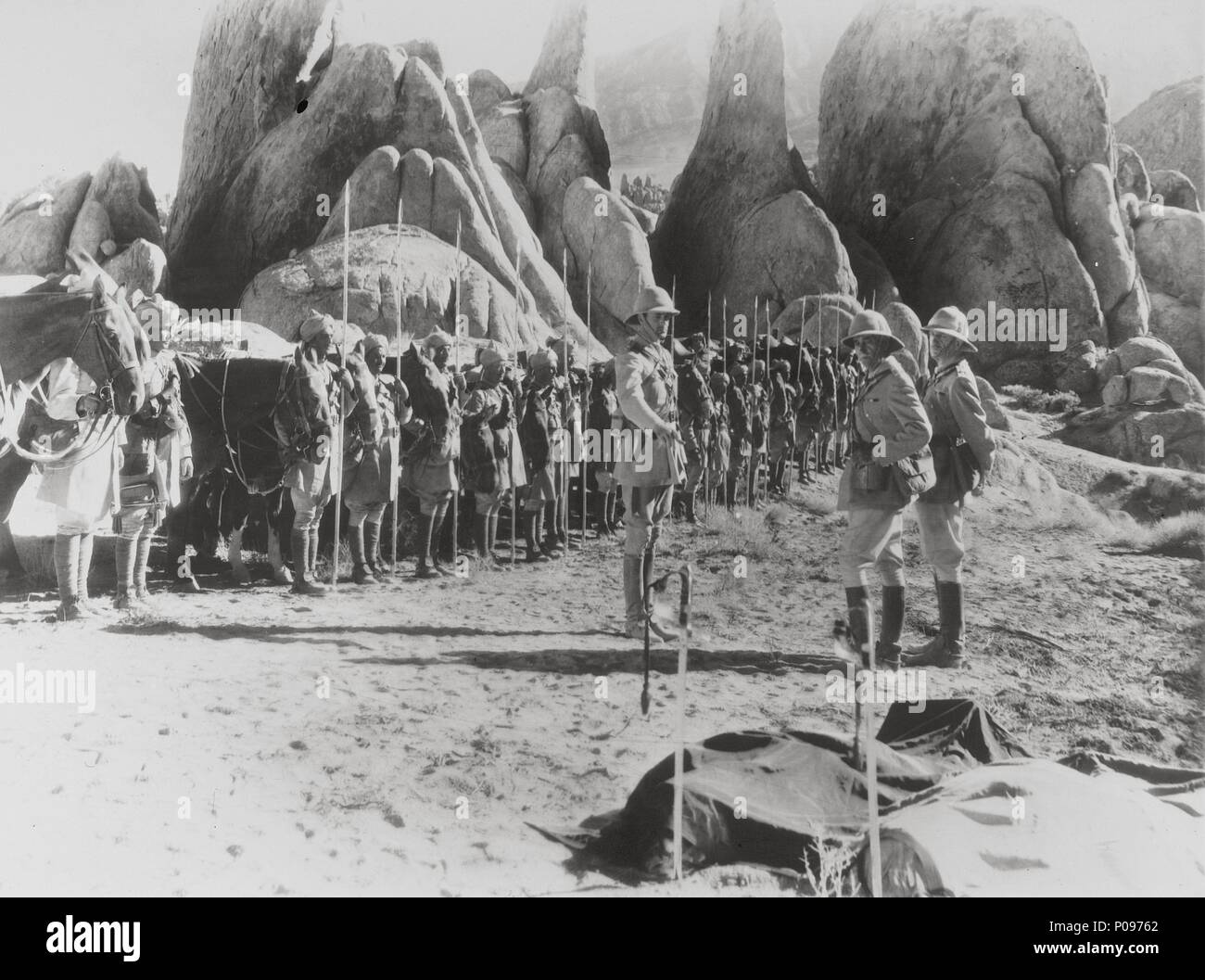 Original Film Title: THE LIVES OF A BENGAL LANCER. English Title: THE ...