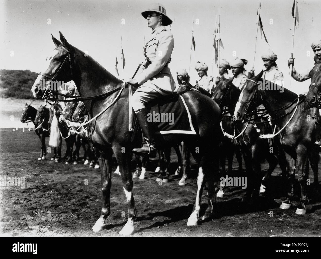 Original Film Title: THE LIVES OF A BENGAL LANCER. English Title: THE ...