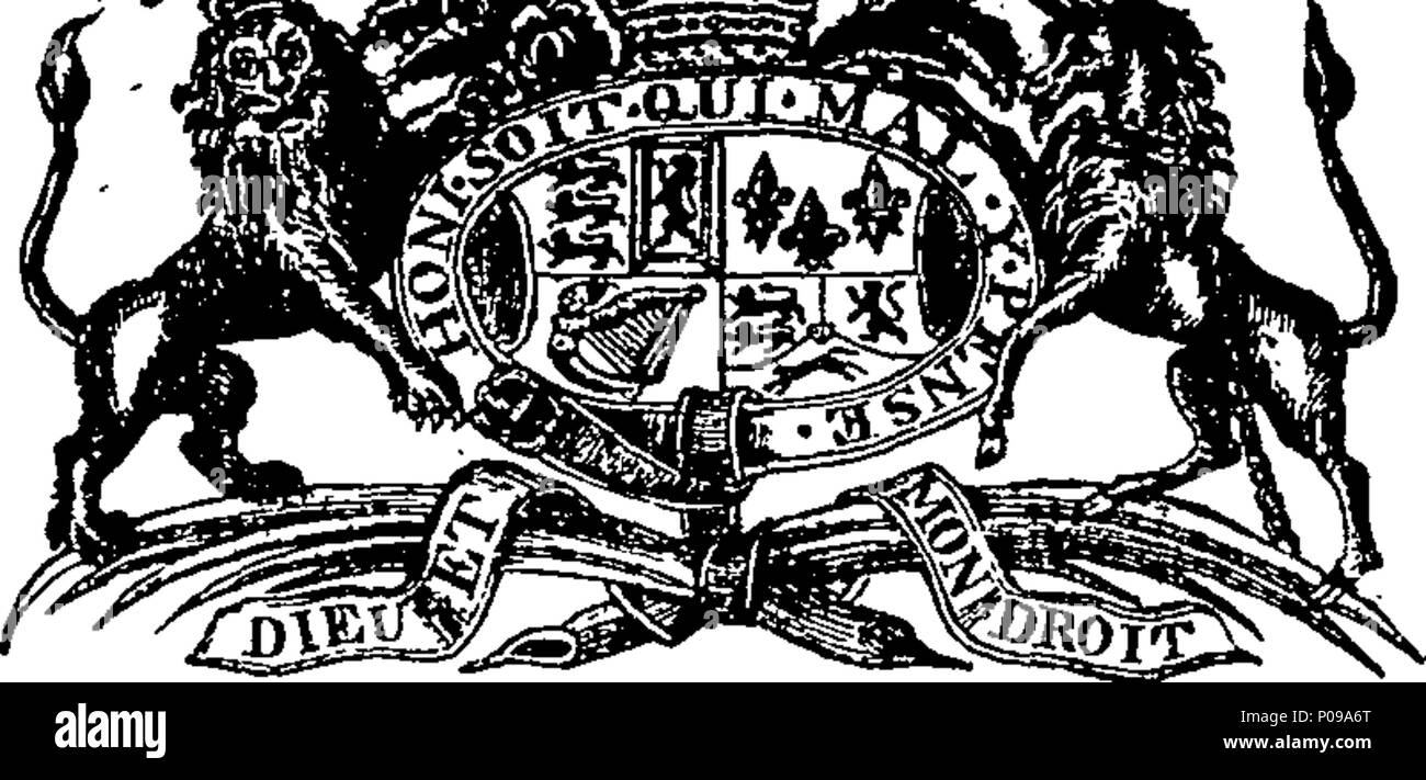 . English: Fleuron from book: A new and complete collection of voyages ...