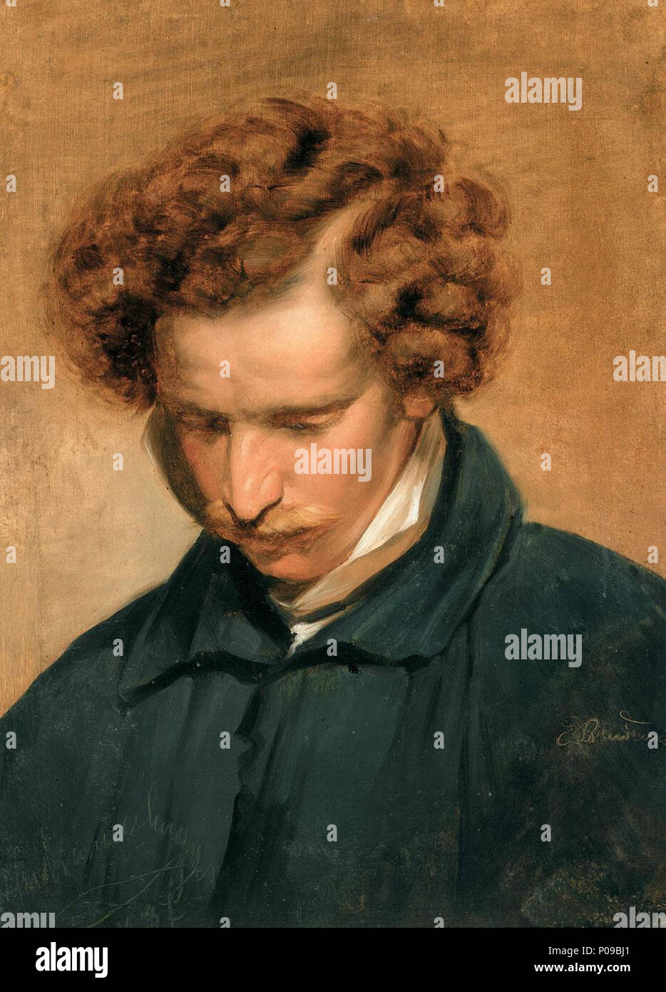 . Portrait of Eduard Julius Friedrich Bendemann . 1837 283 Friedrich ...