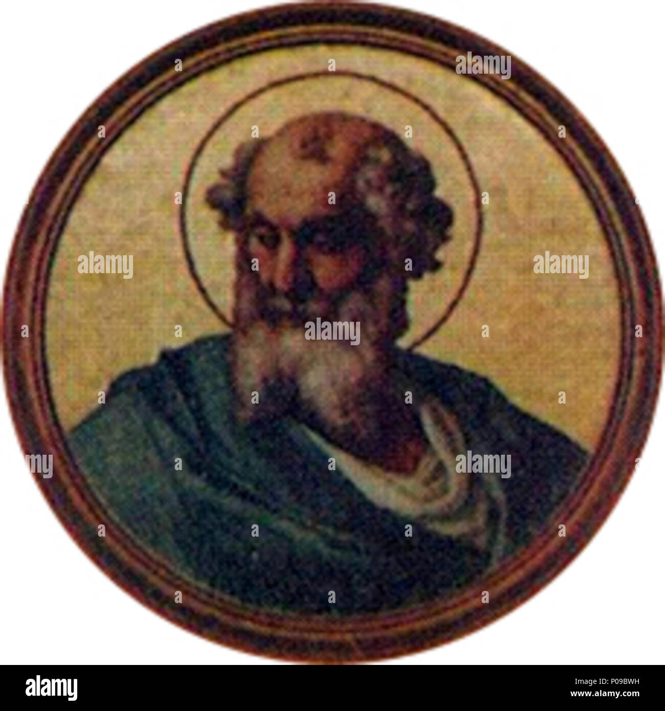. circa 1850. Unknown 267 Adeodatus I (Deusdedit I Stock Photo - Alamy