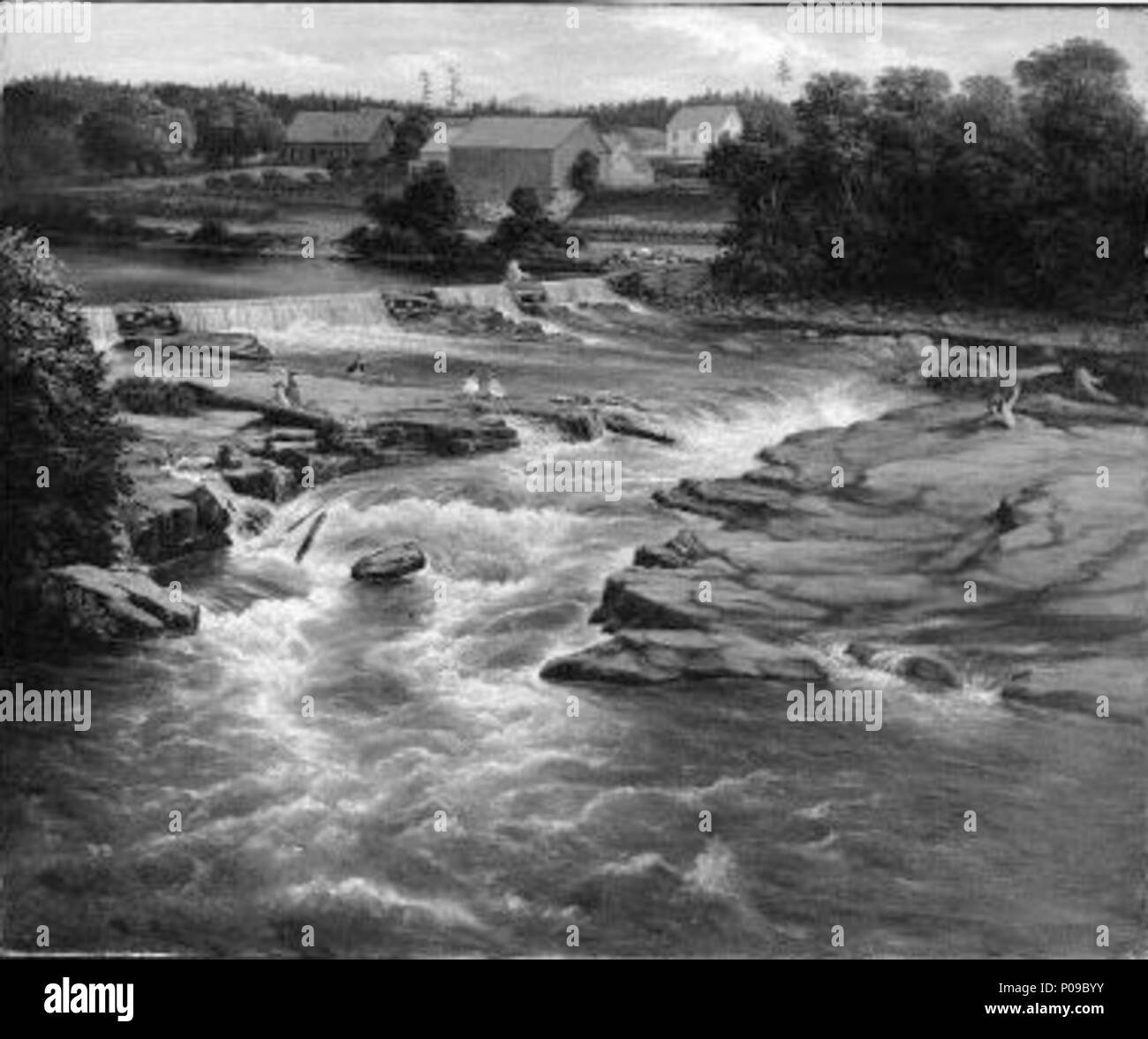 . On the Ammonoosuc River. 284 AmmonoosucRiver ca1866 byHCPratt ...