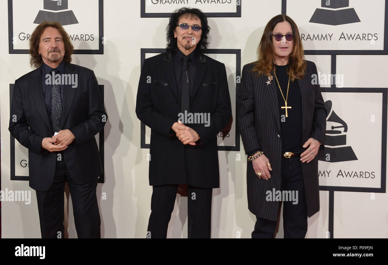 Black Sabbath, Tony Iommi, Ozzy Osbourne and Geezer Butler 184 arriving ...