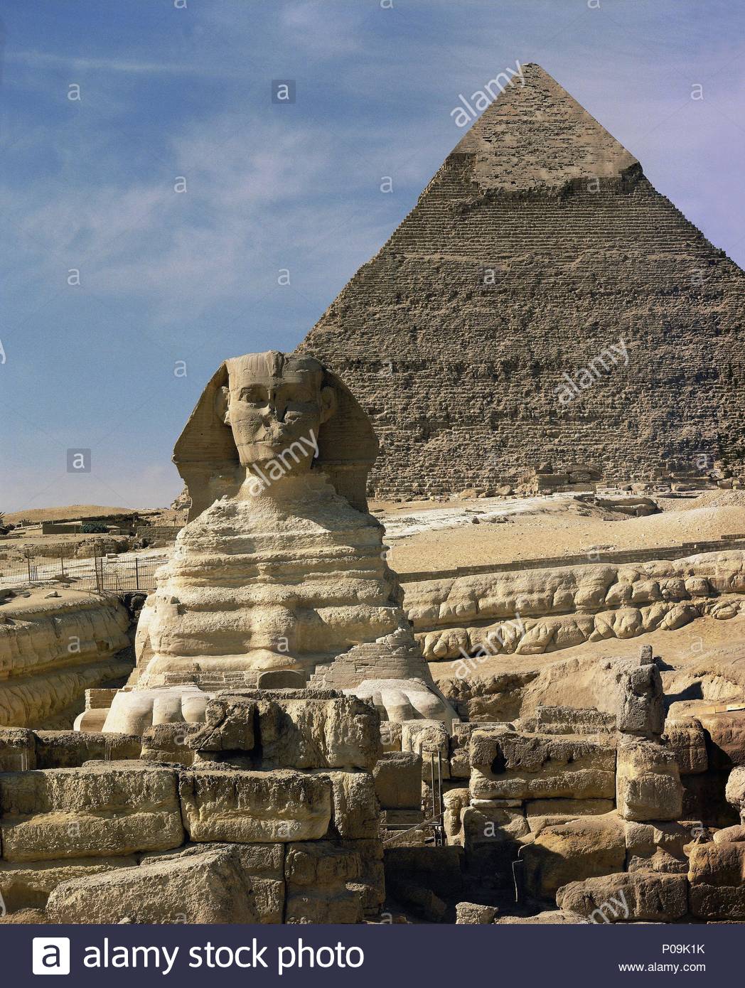 Khefren Pyramid Stock Photos & Khefren Pyramid Stock Images - Alamy