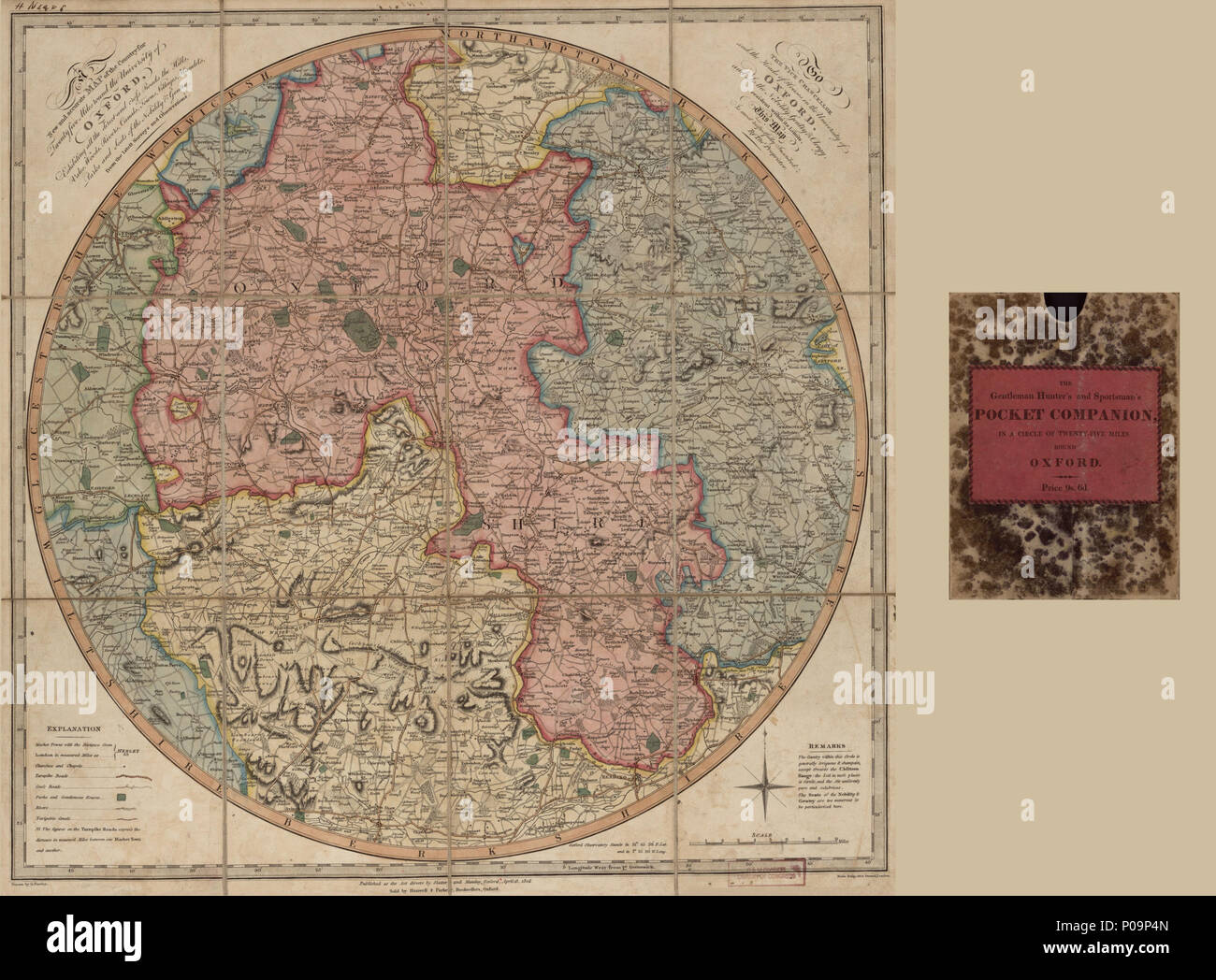 Map of new oxford hi-res stock photography and images - Alamy