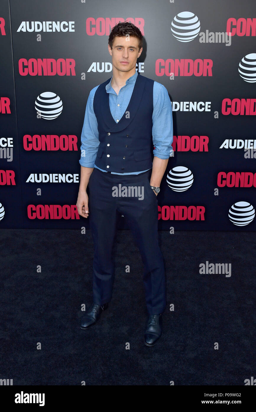 Max Irons attending the premiere of AT&T Audience Network's 'Condor' at ...
