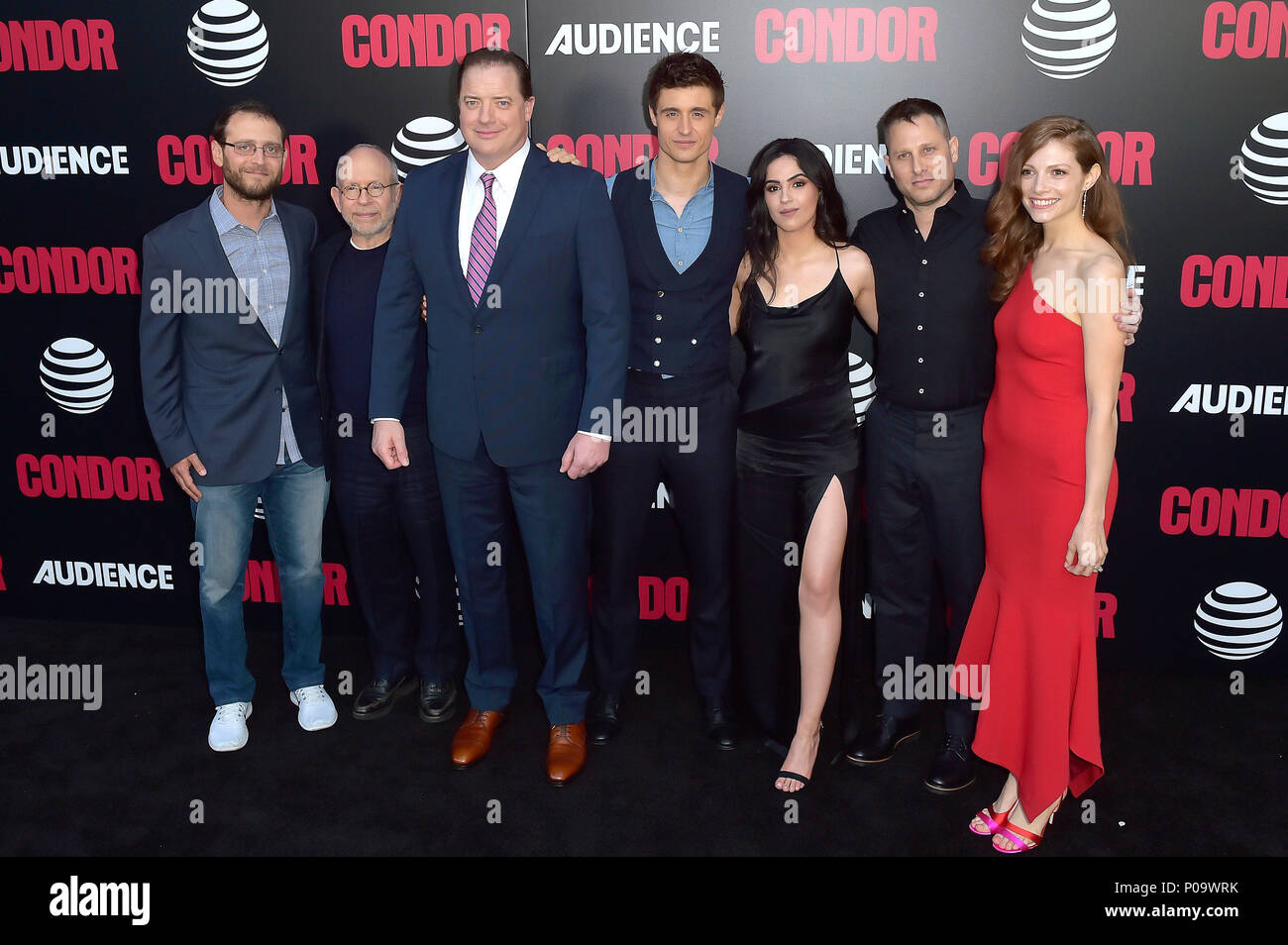 Todd Katzberg, Bob Balaban, Brendan Fraser, Max Irons, Leem Lubany ...