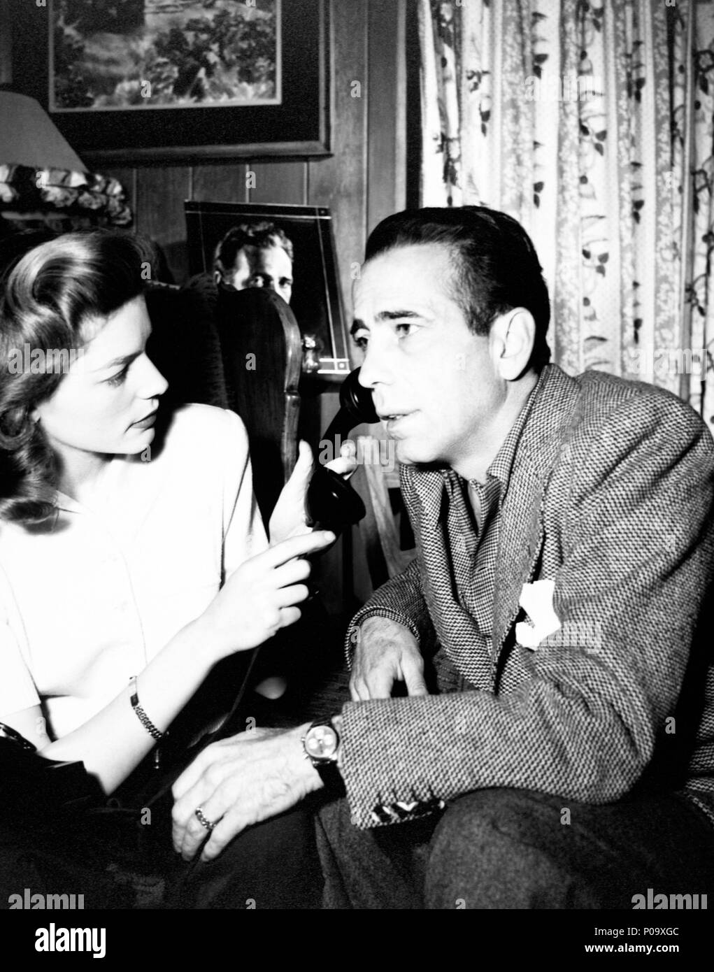 Stars: LAUREN BACALL; HUMPHREY BOGART Stock Photo - Alamy