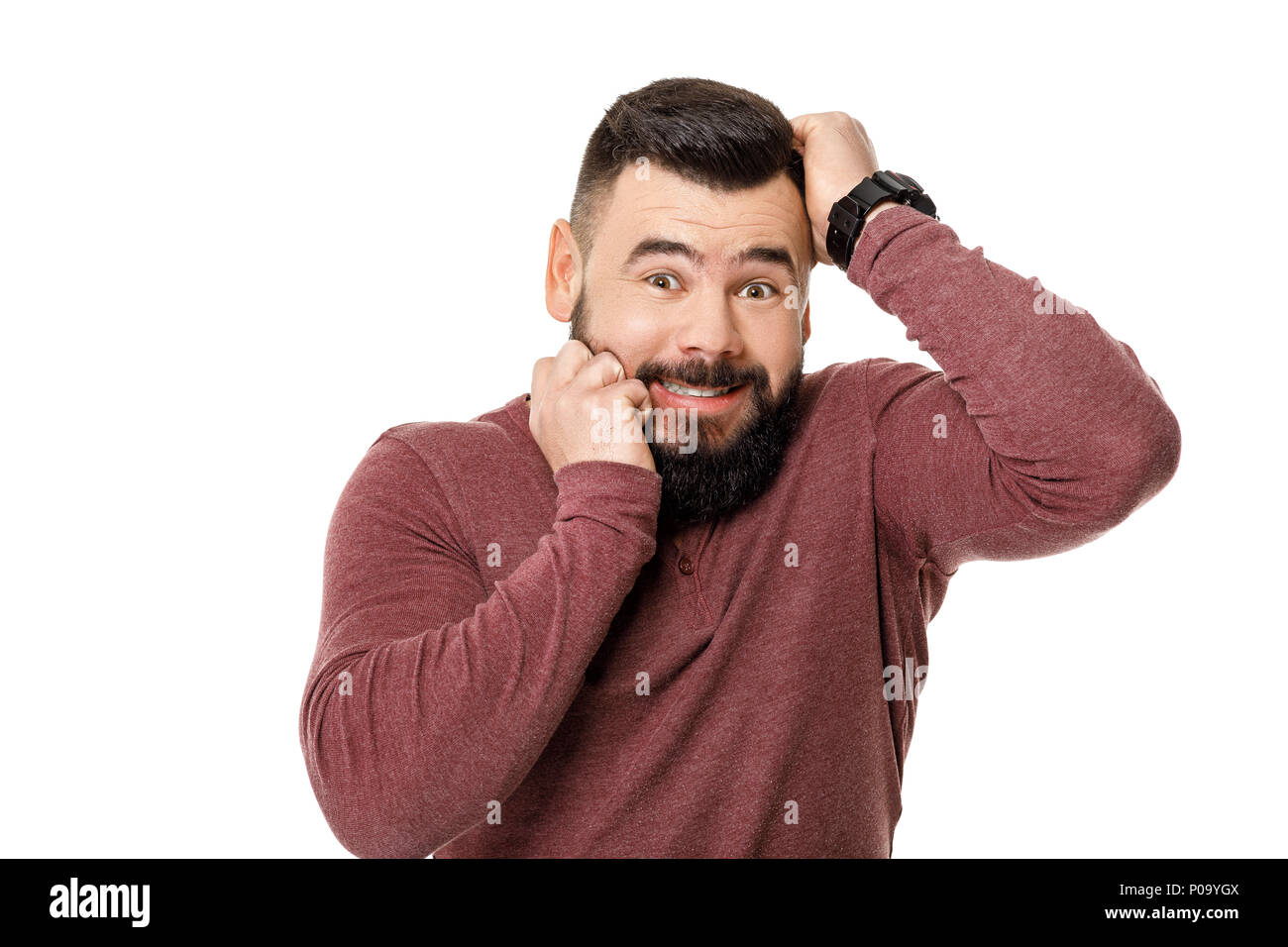 Screaming supporter hi-res stock photography and images - Alamy