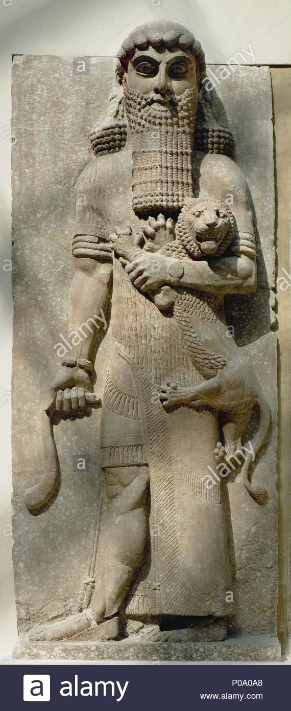 Gilgamesh And Lion Stock Photos & Gilgamesh And Lion Stock Images - Alamy