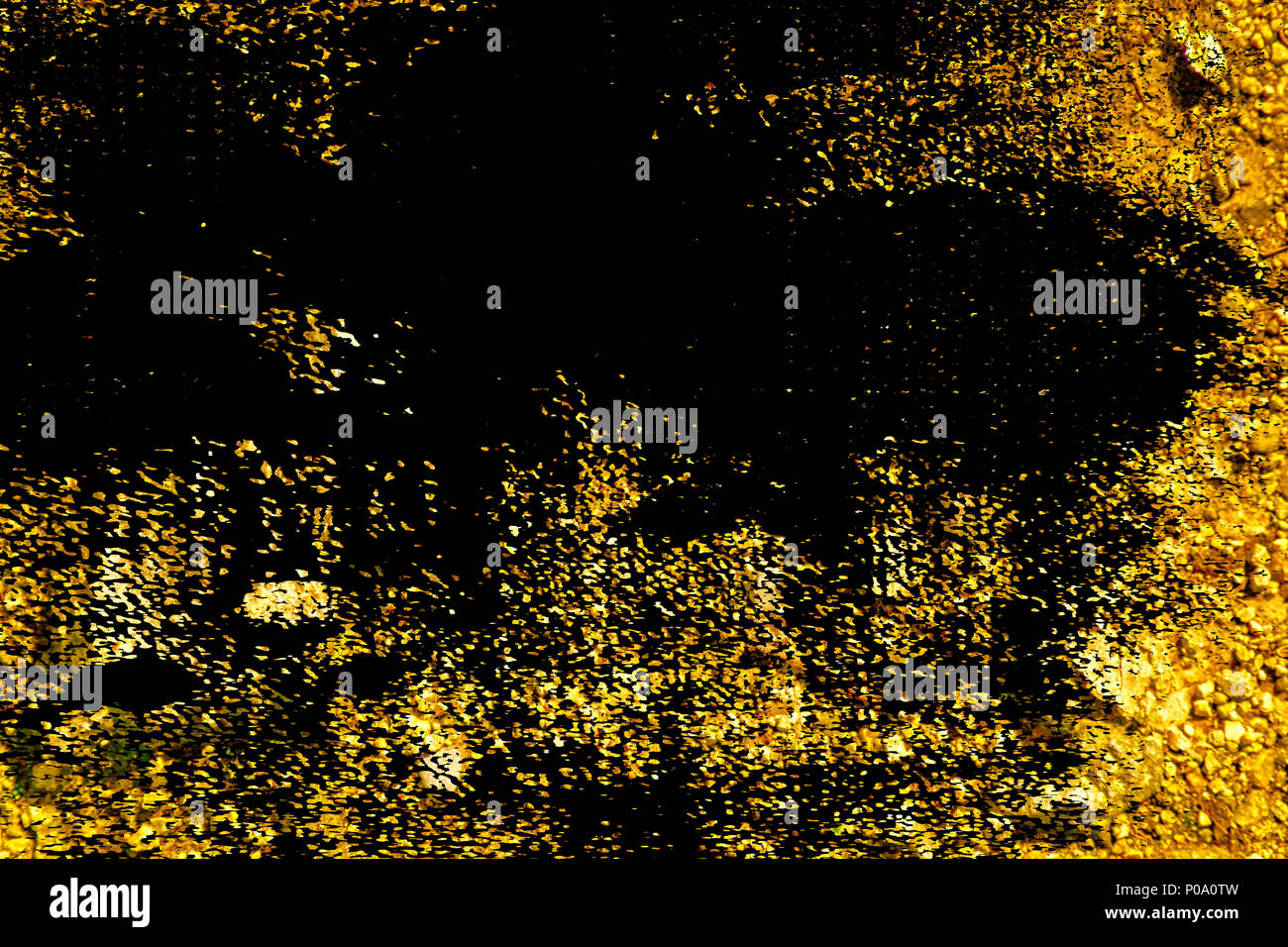 Grunge Ultra yellow Ground like on Mars, land texture, sand surface ...