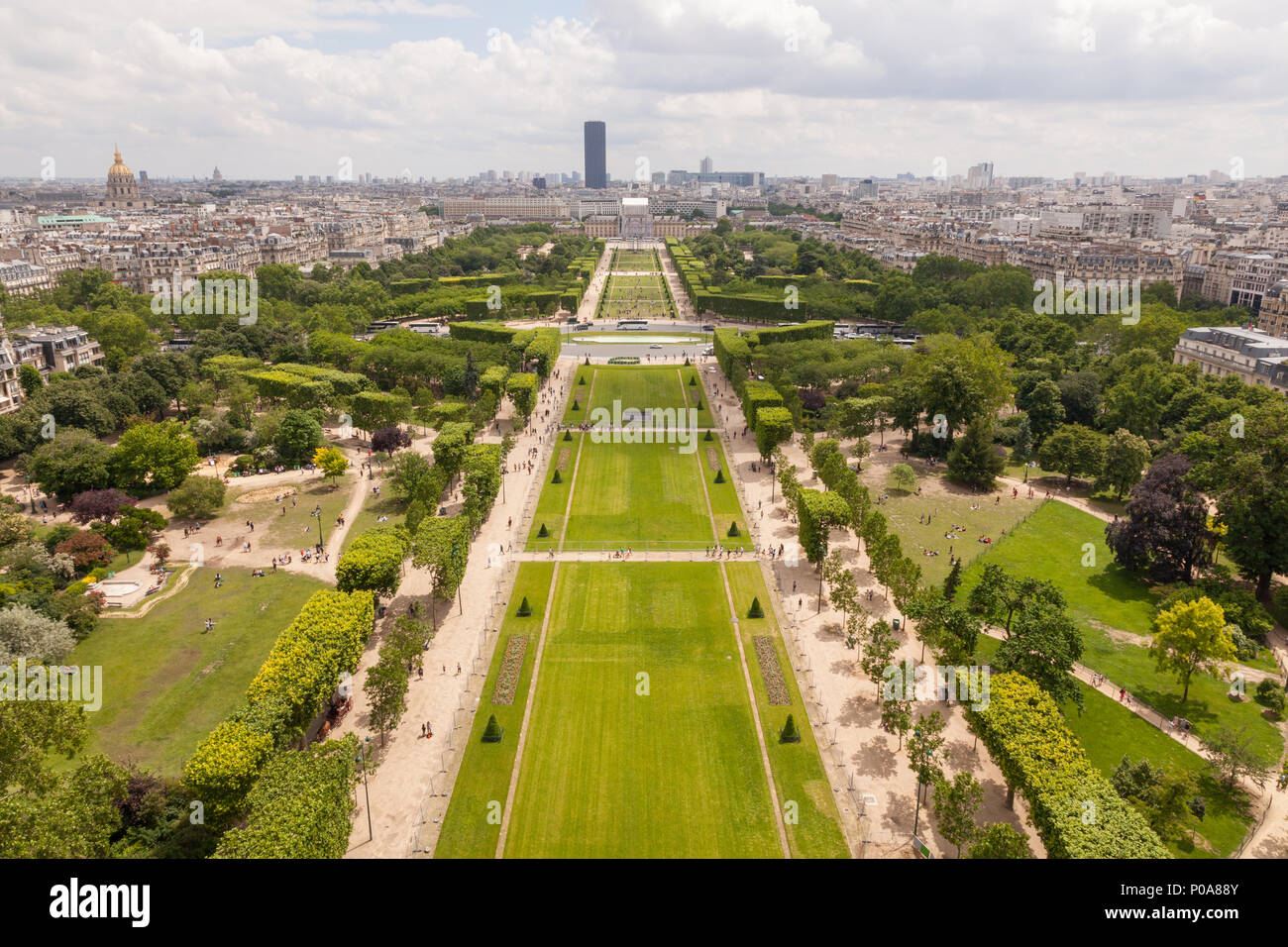 First floor, Eiffel Tower, Paris, France, Europe Stock Photo - Alamy