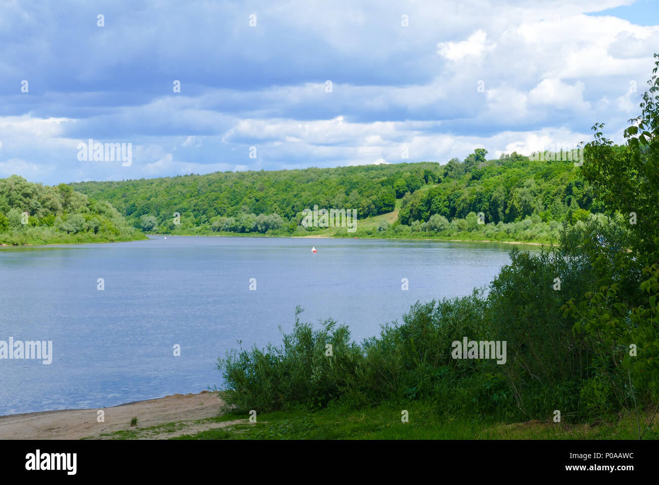 Oka river meadow forest on hi-res stock photography and images - Alamy