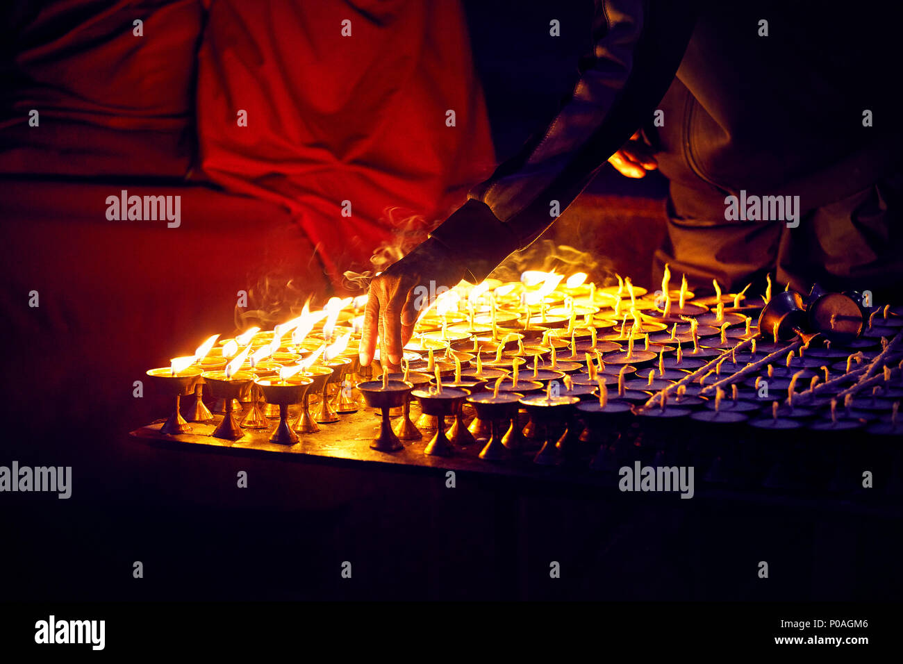 Fire buddha hi-res stock photography and images - Alamy