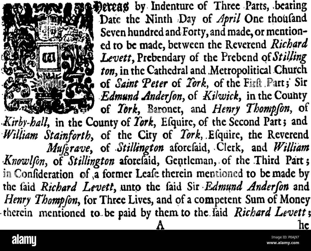 Hereditaments hi-res stock photography and images - Alamy