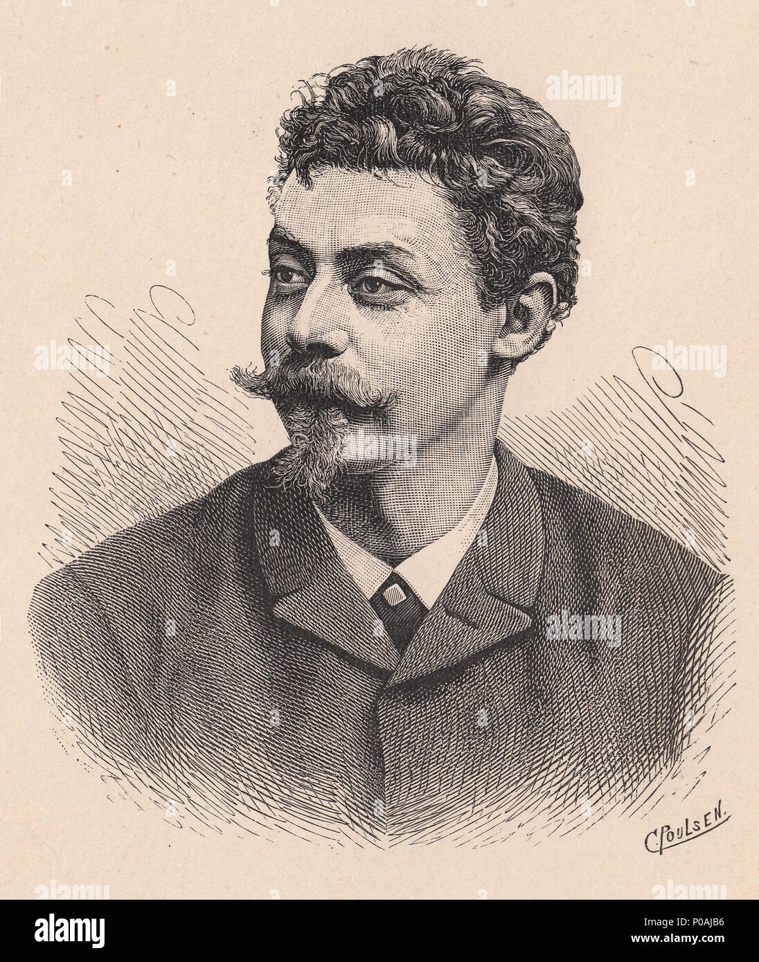 25 Danish poet Otto C. Fønss Stock Photo - Alamy