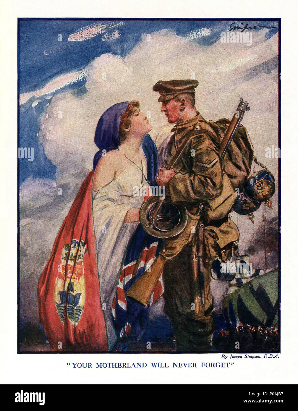 . World War I. Joseph Simpson, restored by Adam Cuerden 107 Your ...