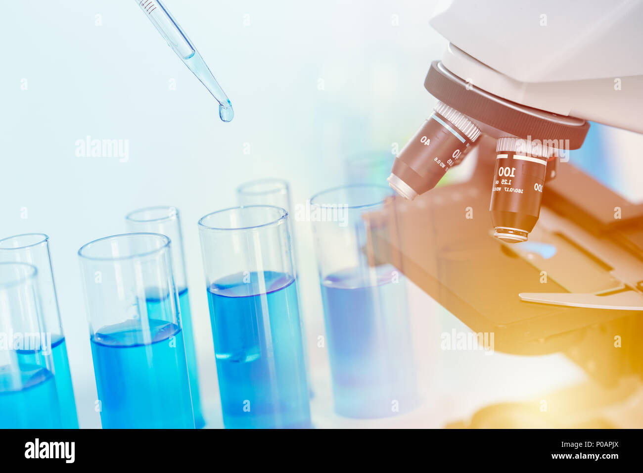 Lab science laboratory glassware hi-res stock photography and images ...