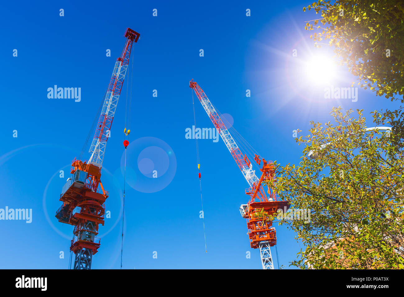 Crane hoist hi-res stock photography and images - Alamy