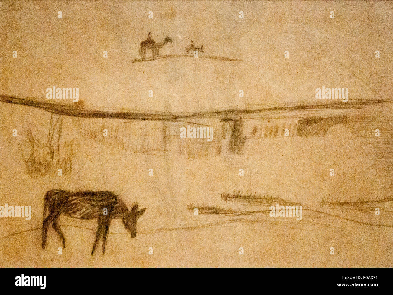 . Saharan sketch III . 1904 90 Saharan sketch III Stock Photo - Alamy