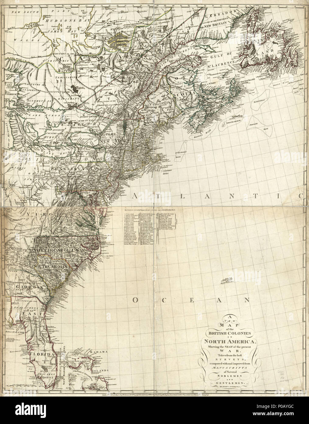 New improved map hi-res stock photography and images - Alamy