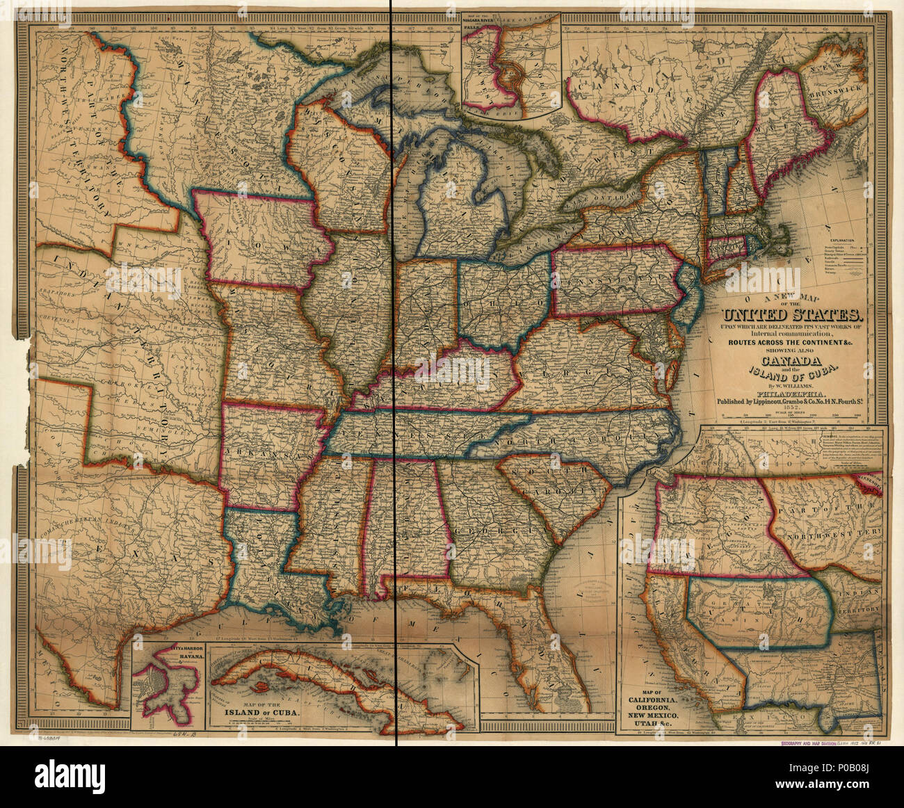 155 A new map of the United States. Upon which are delineated its vast ...