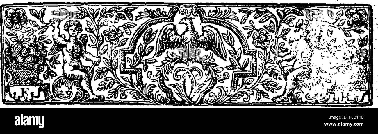 . English: Fleuron from book: A new practice of physic; wherein the ...