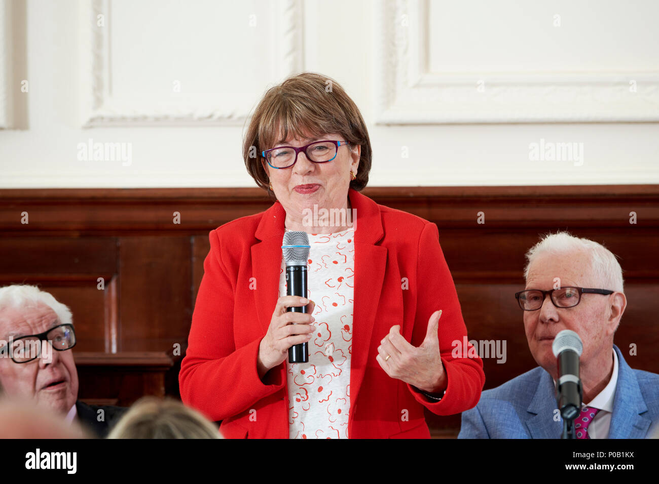 Angela Levin at The Oldie Literary Lunch 05/06/18; Simpsons on the ...