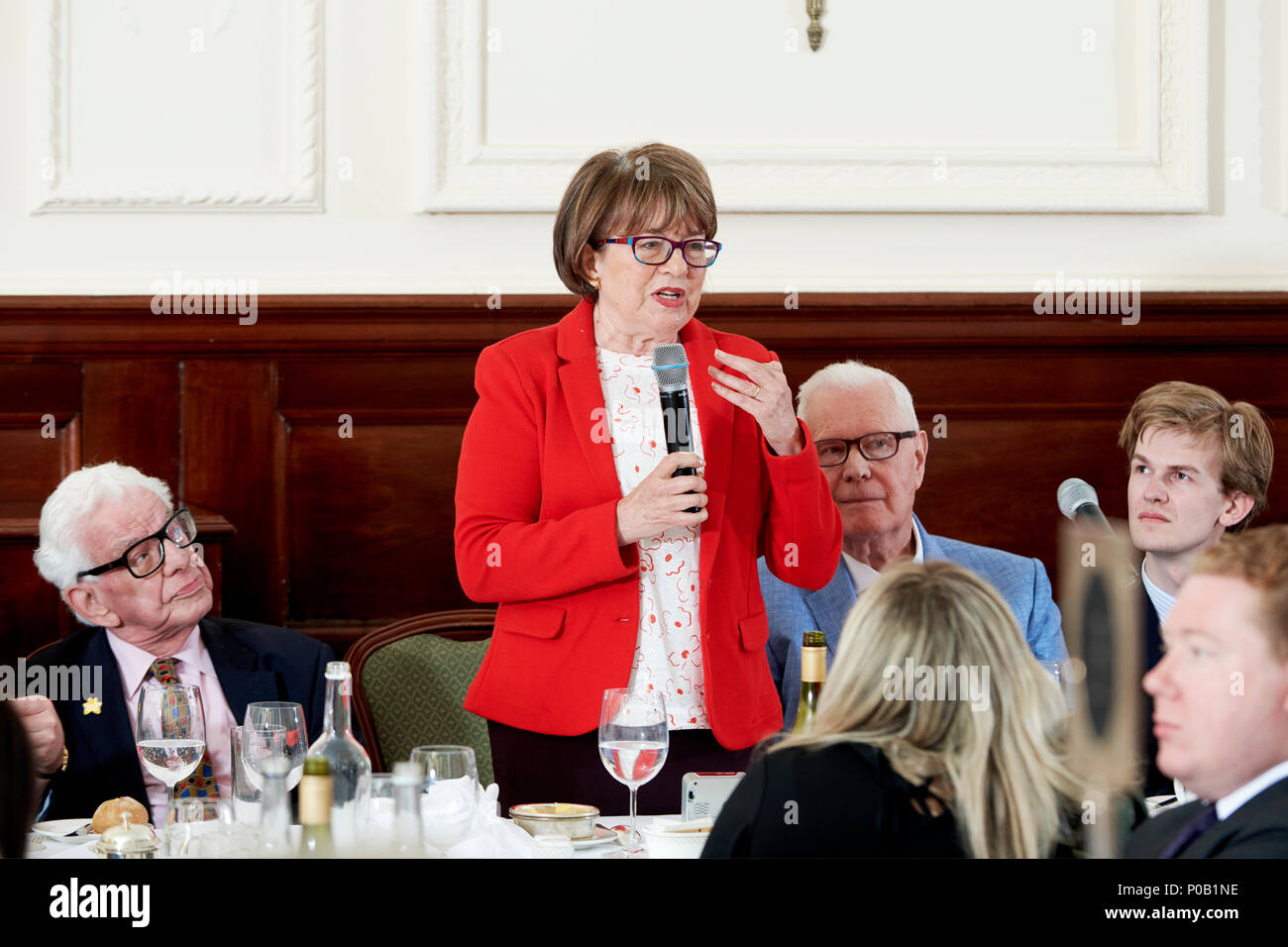 Angela Levin at The Oldie Literary Lunch 05/06/18; Simpsons on the ...