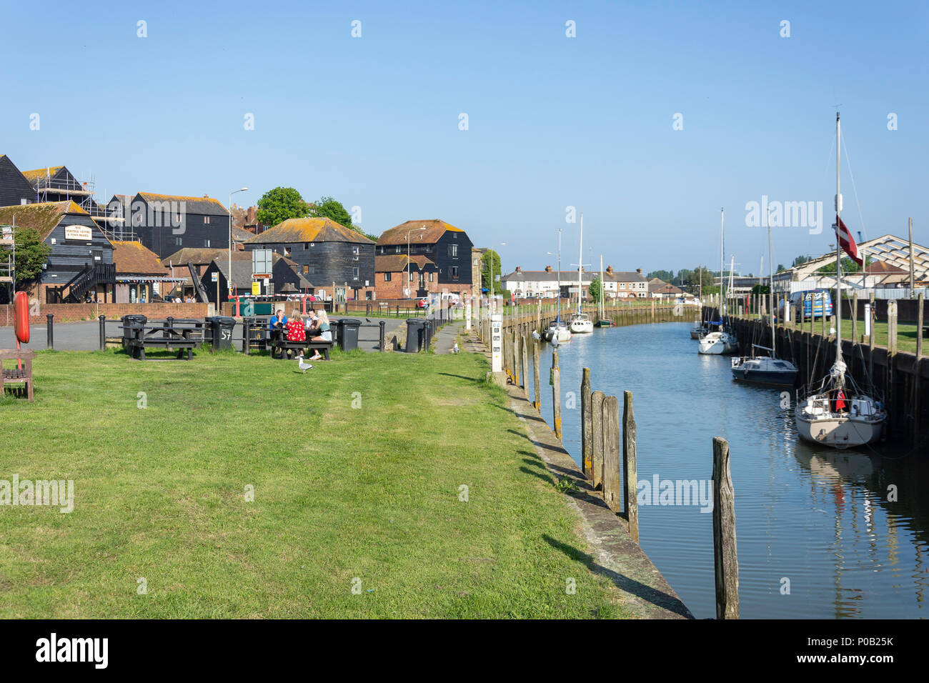 Rye Strand Quay on River Brede, Rye, East Sussex, England, United ...