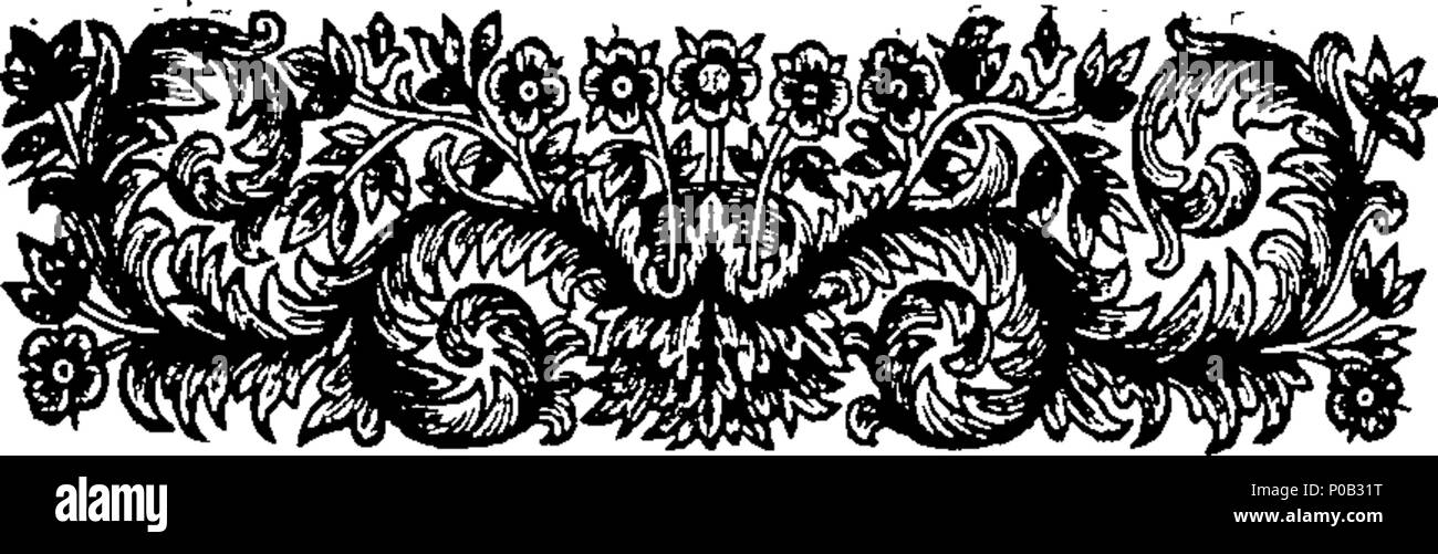 . English: Fleuron from book: A notion of the historical draught or ...