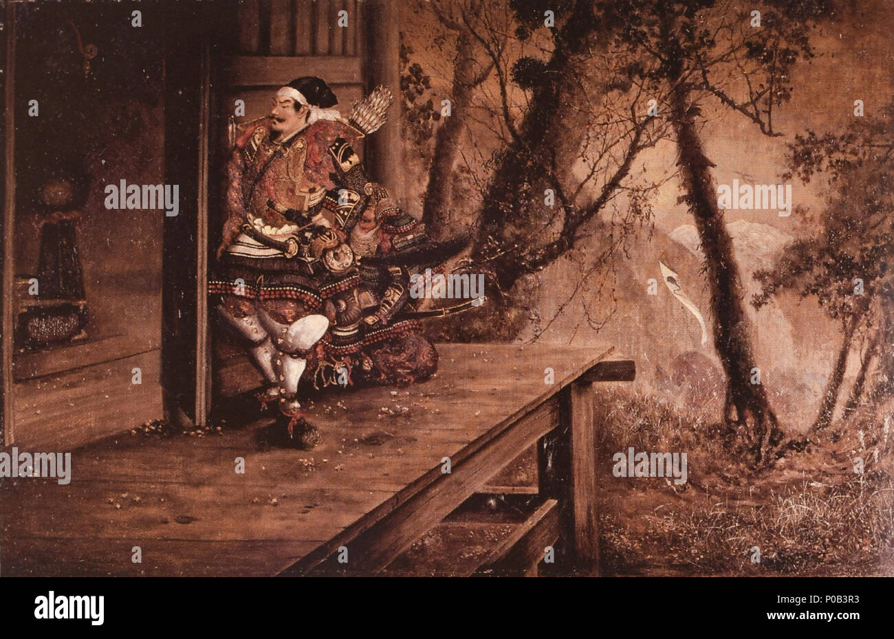 . English: Kusanoki at the Nyoirin Temple, by Takahashi Yuichi ...