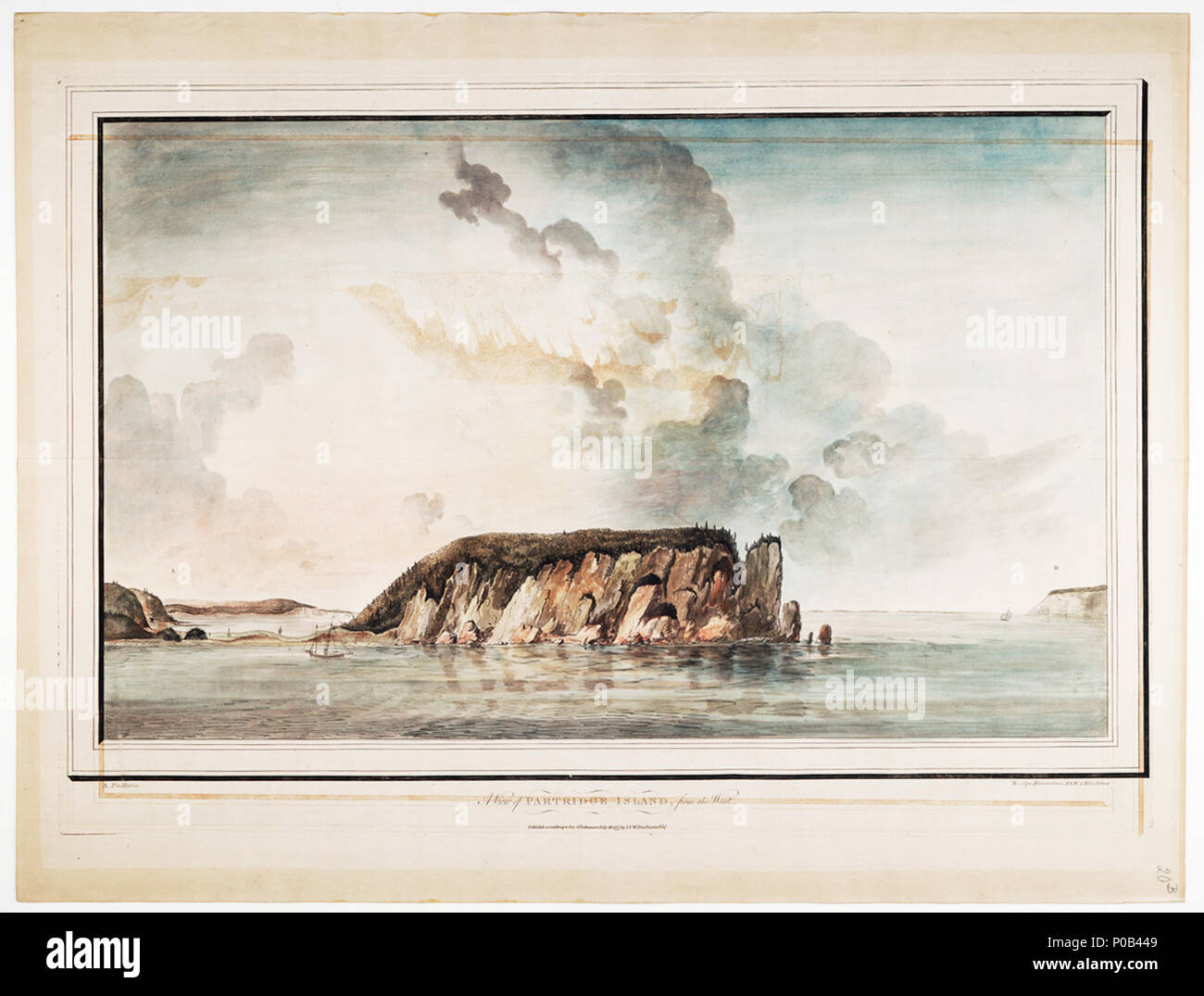 . English: A view of Partridge Island, from the westSingle sheet ...