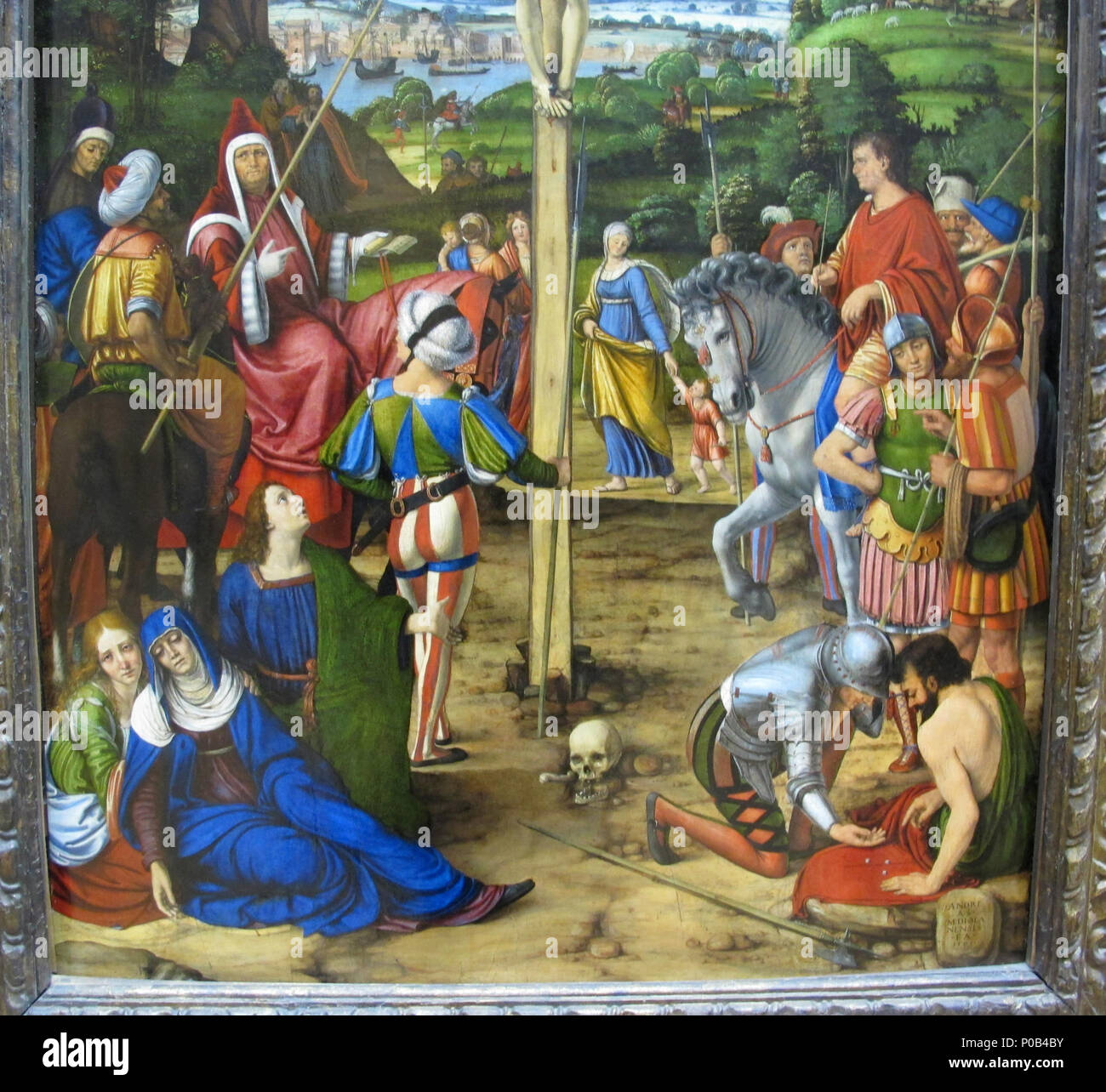 . Christ on the Cross . 1503 356 Andrea solario, crocifissione, 1503 ...