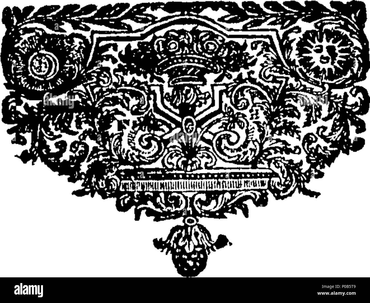 . English: Fleuron from book: An anatomical exposition of the structure ...